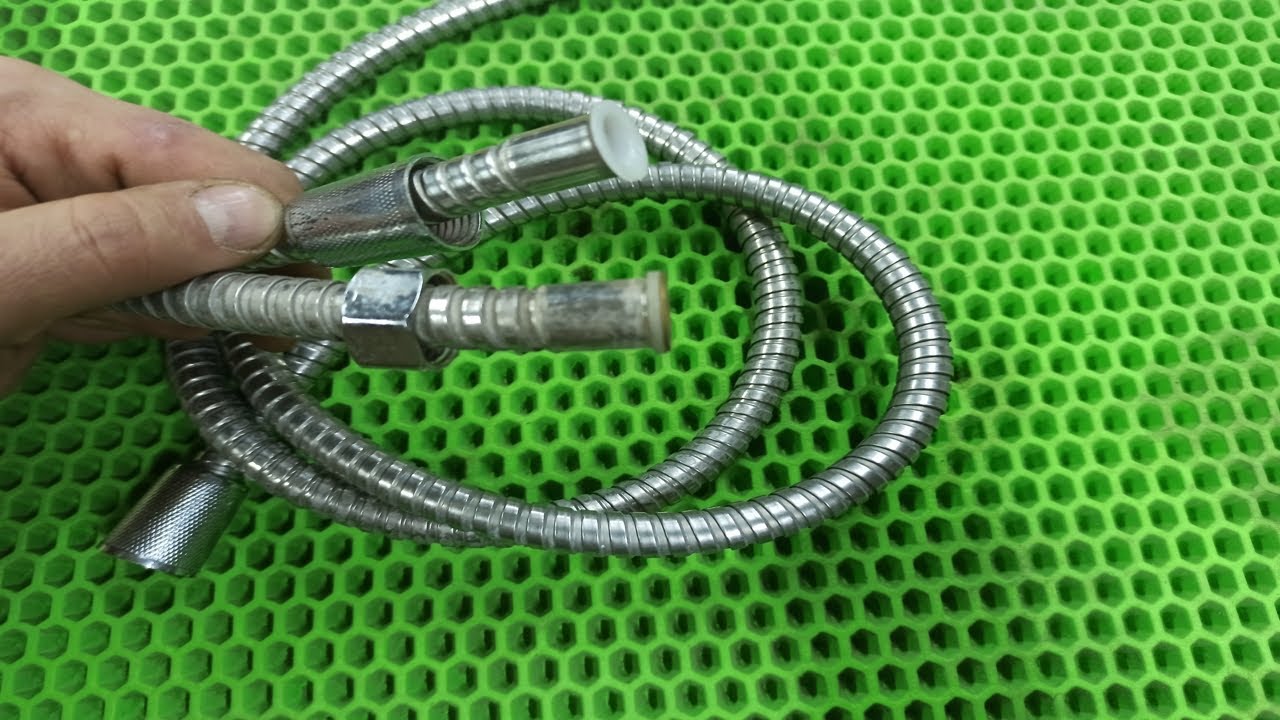 DIY made from a lamp and an old water hose, great craft for the ...