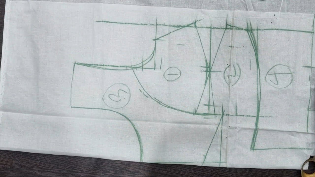 Bra cut blouse cutting step by step (online class) - YouTube