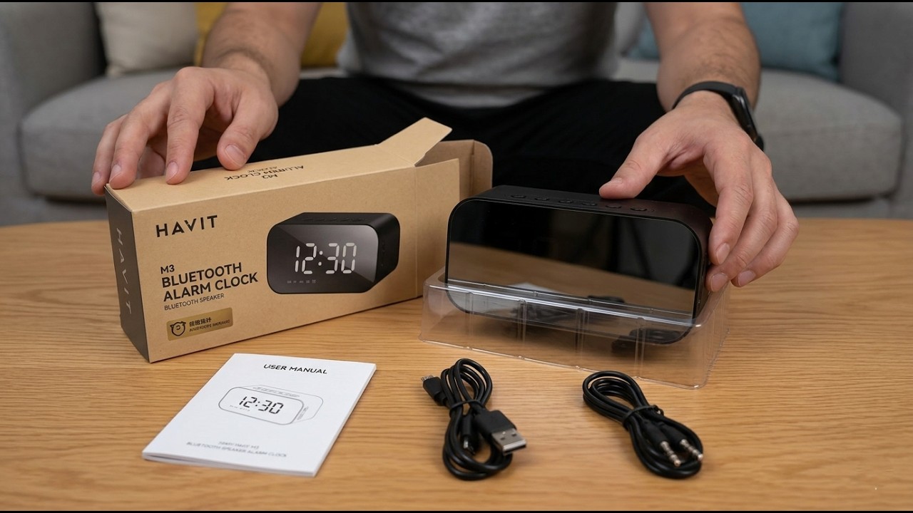 HAVIT M3 BLUETOOTH SPEAKER ALARM CLOCK| GAMING PC | SPEAKERS| PC BUILD ...