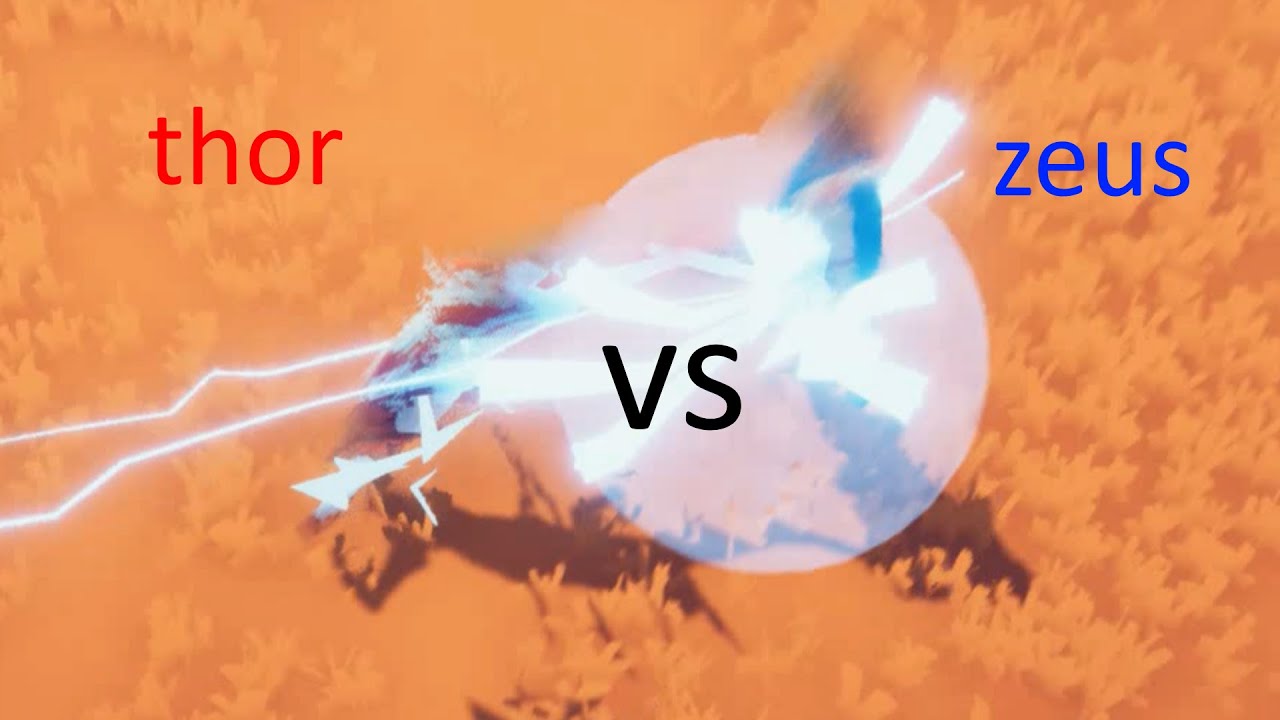 thor vs zeus | TABS - YouTube