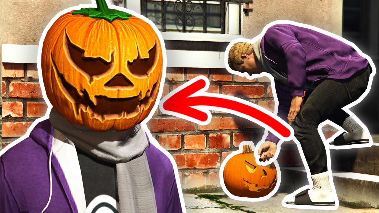 How To Get The 'Horror Pumpkin' Mask In GTA Online! (Jack-o'-lantern ...