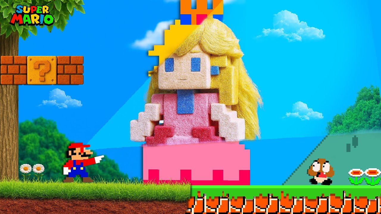 What if Mario Has REALISTIC VISION in Super Mario Bros.? - YouTube