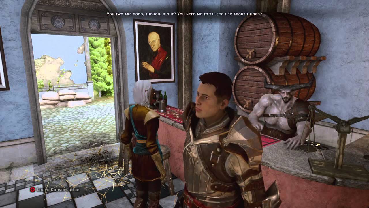 Dragon Age™: Inquisition - Trespasser DLC - Bull's Krem Pun - YouTube