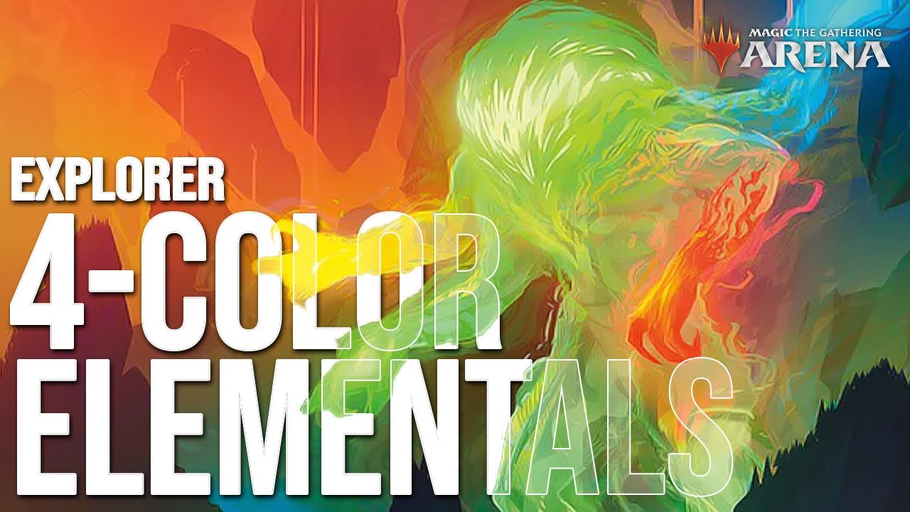 MTG Arena | Explorer | 4-Color Elementals - YouTube