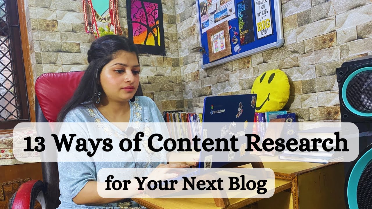 13 Ways of Content Research | Content Writing for Beginners - YouTube