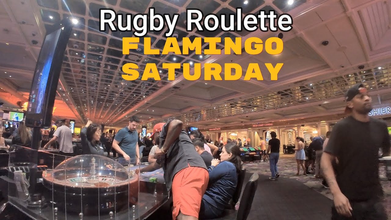 Flamingo Las Vegas Saturday night - YouTube