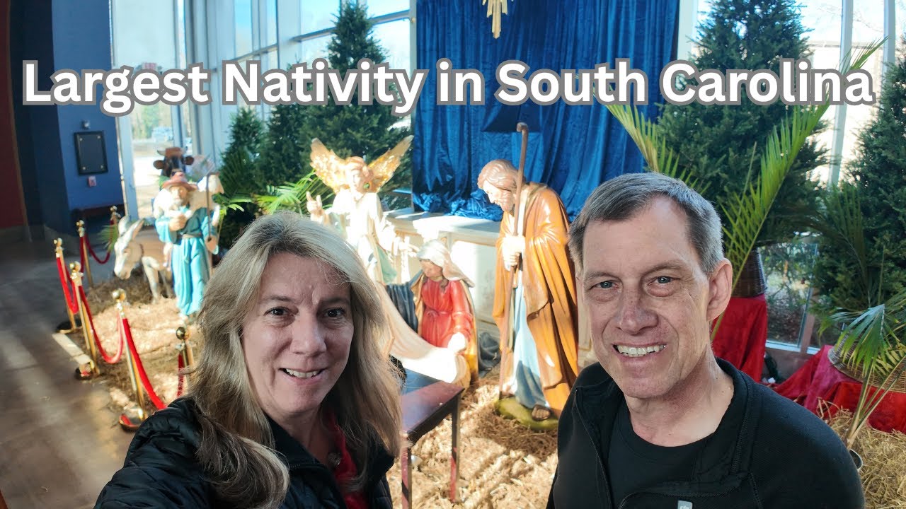 Largest Nativity Scene in South Carolina - Taylors, SC - YouTube