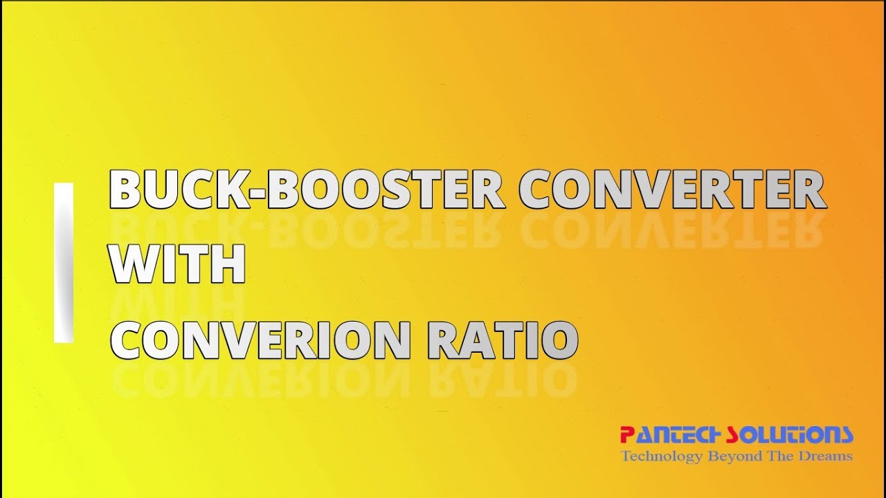BUCK BOOSTER CONVERTER - YouTube