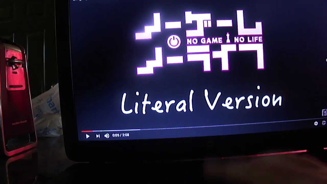 my reaction to the literal version of no game no life by Akidearest ...