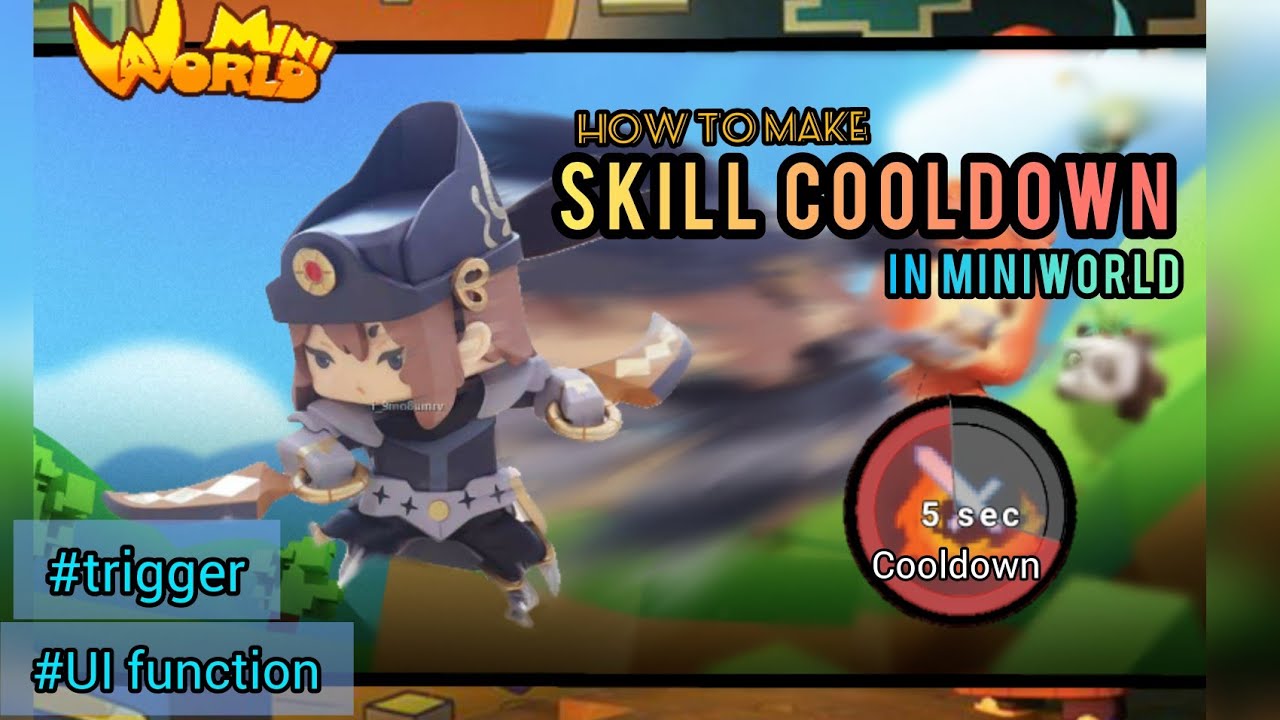 Mini World: How to make skill cooldown in UI - YouTube