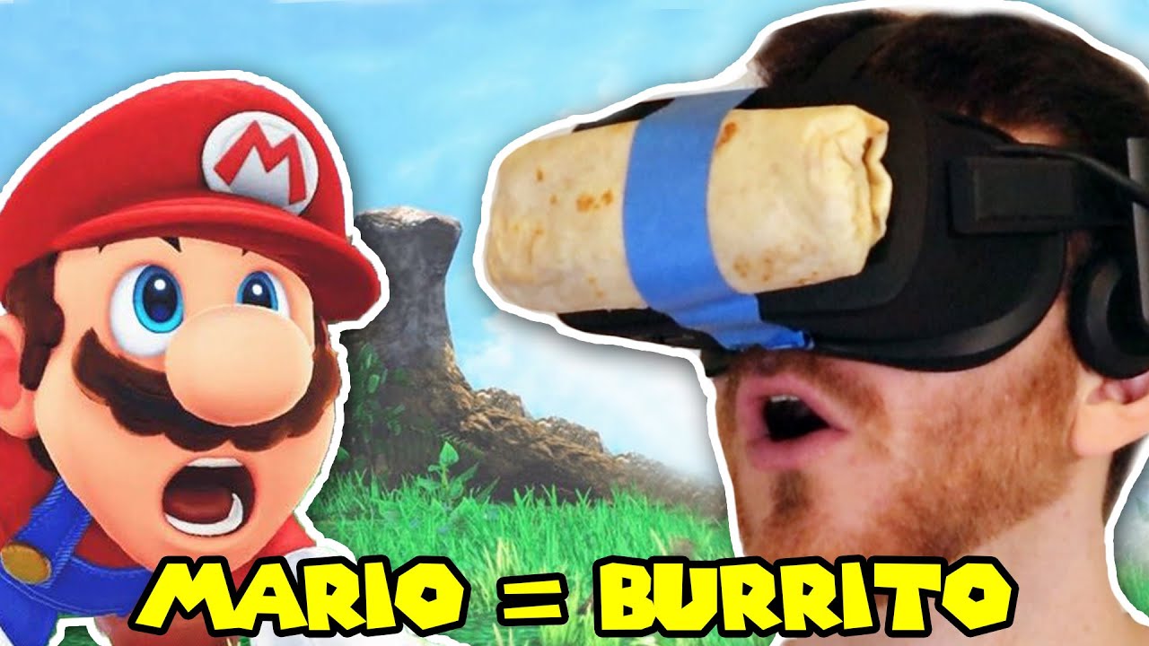 The History of Mario Games, but explained with burritos - YouTube