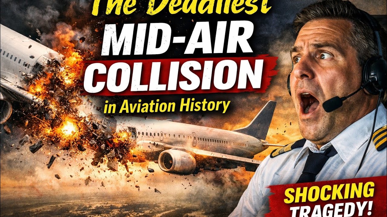 The Deadliest Mid-Air Collision in Aviation History | Shocking Plane ...