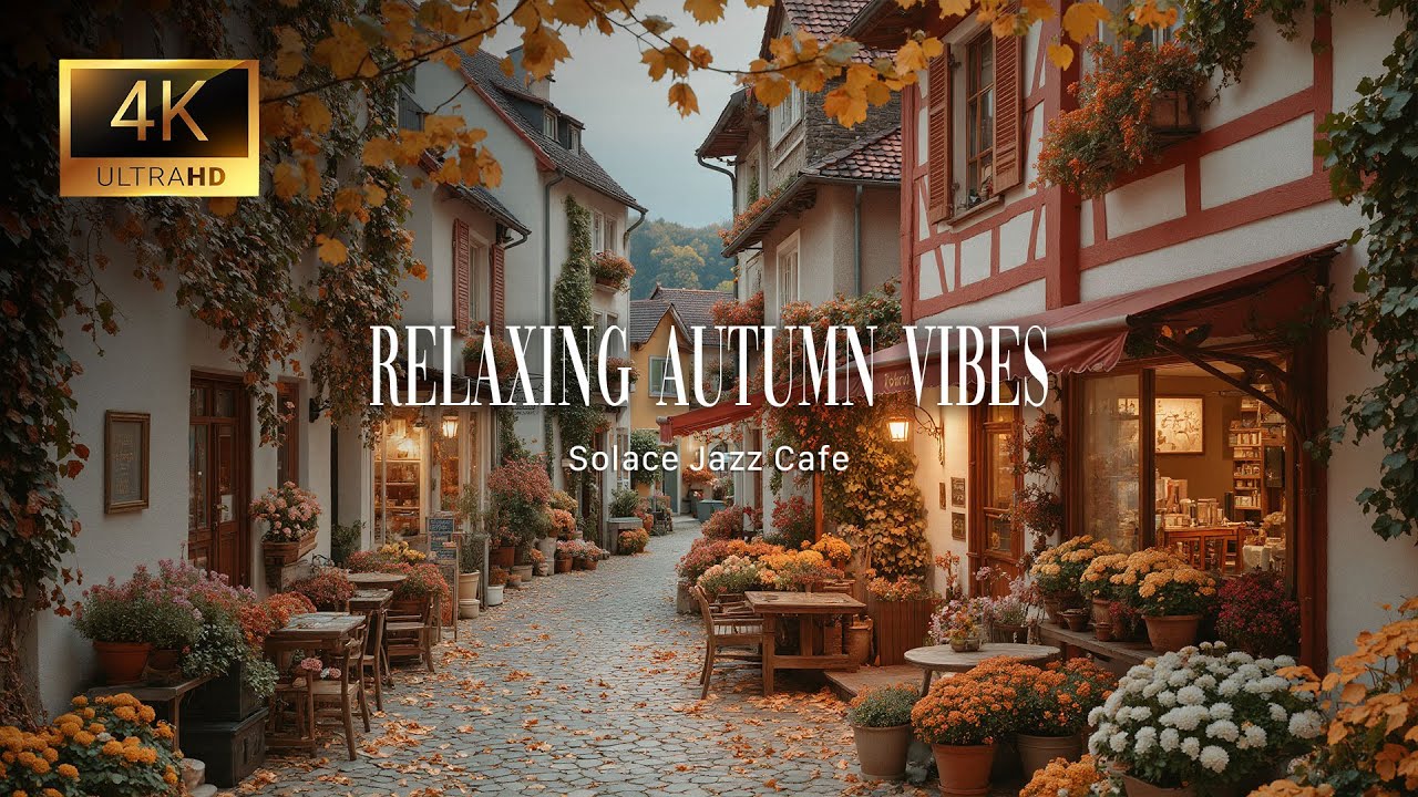 A Cozy October Evening | Relaxing Jazz for Reading, Study, Relaxation ...