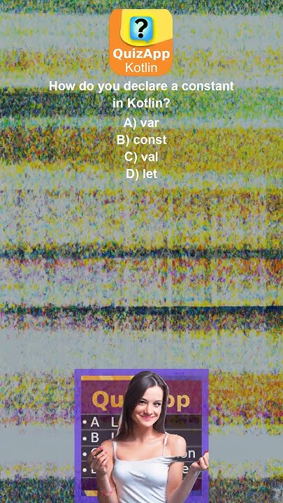 Kotlin How do you declare a constant in Kotlin - YouTube