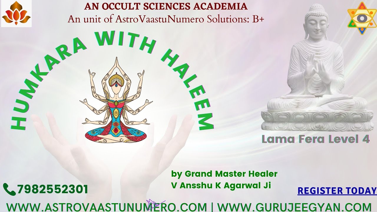 Humkara with Haleem - Humkara symbol benefits, Lama Fera Level 4 ...
