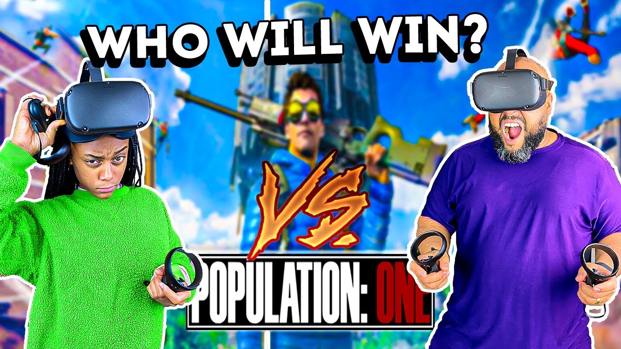 Who Can Survive the Longest in POPULATION ONE VR Game!? - YouTube
