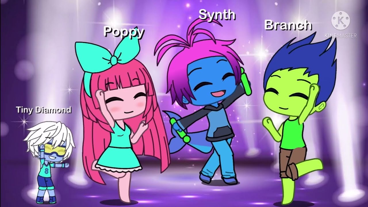 TrollsTopia Living In Harmony (Theme Song) As Gacha Life! 🥰 - YouTube