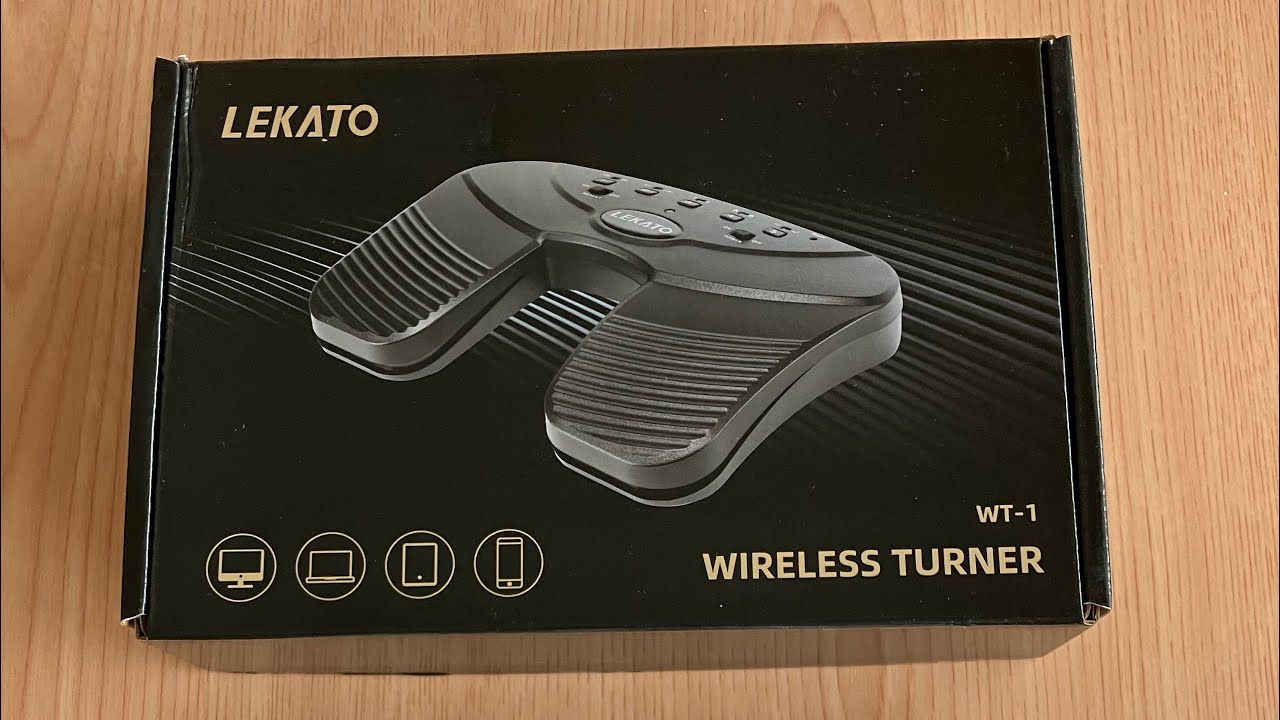 LekatoのページターナーとPiascore - YouTube