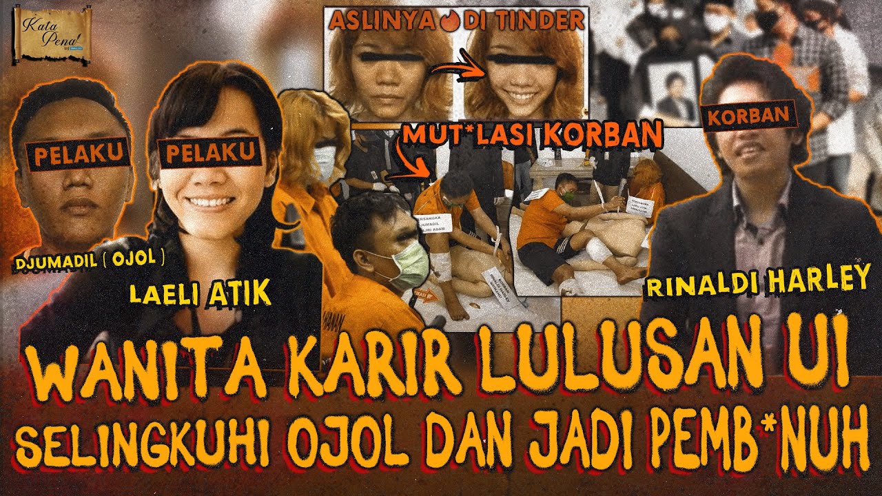 WANITA LULUSAN UI PACARI ABANG OJOL BERISTRI BERAKHIR JADI PEMB*NUH ...