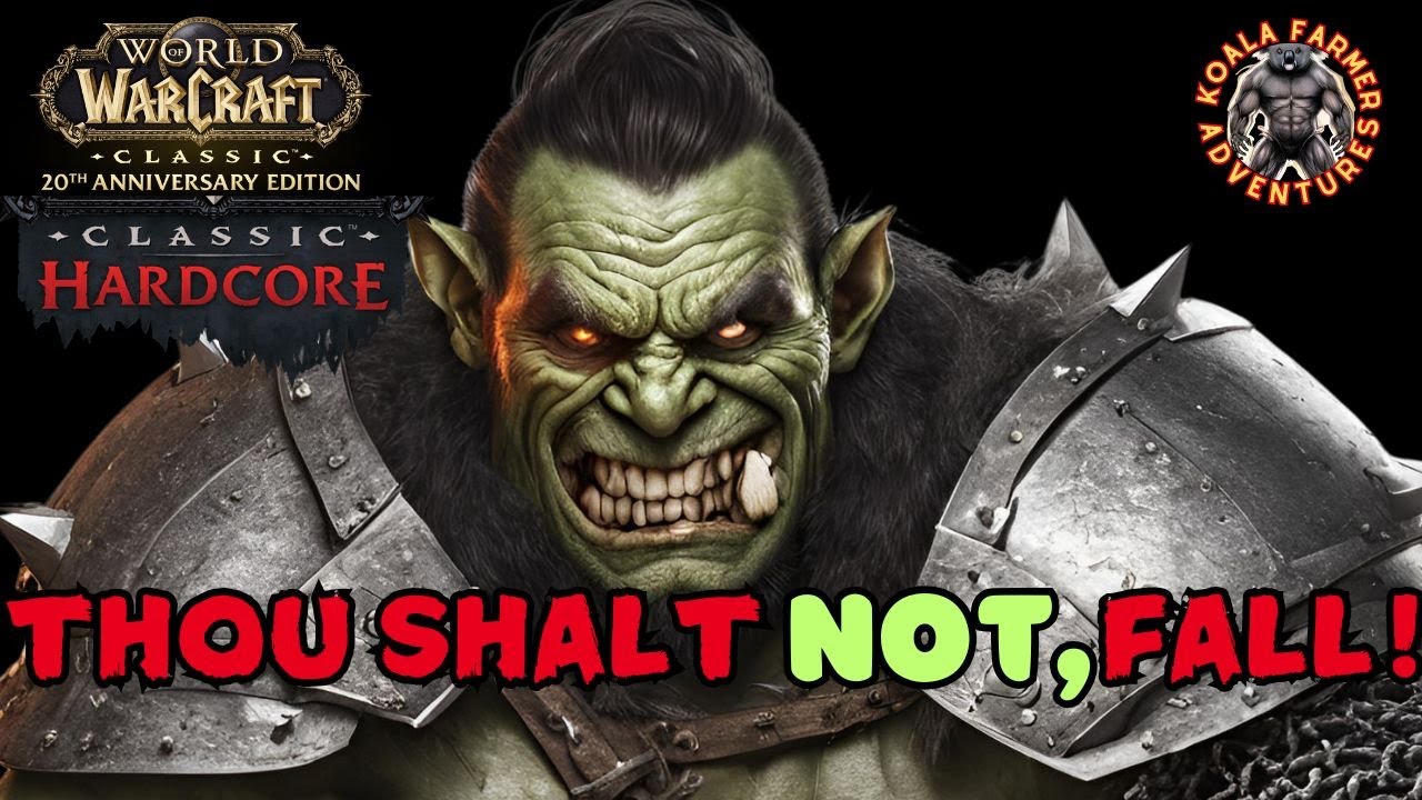 World of Warcraft HardCore "Thou Shalt Not Fall!" Fresh 2024!! - YouTube