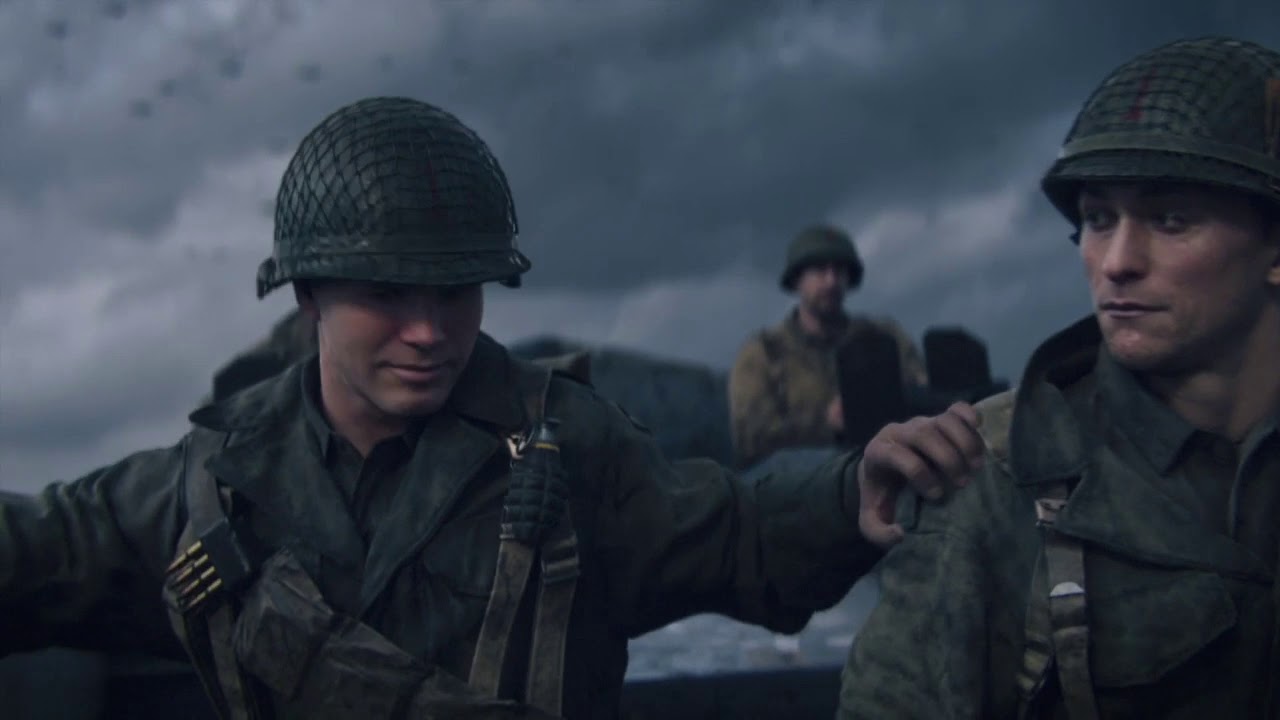 PS4 Call of Duty® WWII Opening scene - YouTube