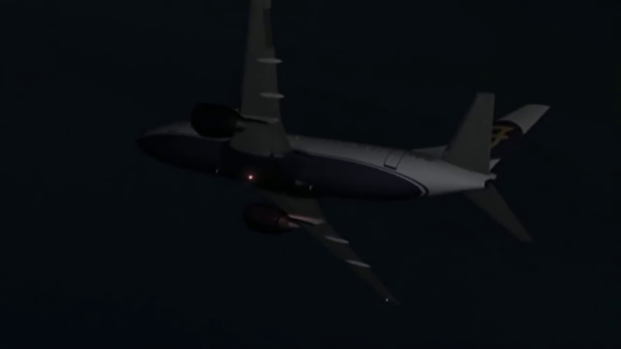 Flash Airlines Flight 604 Crash Animation - YouTube