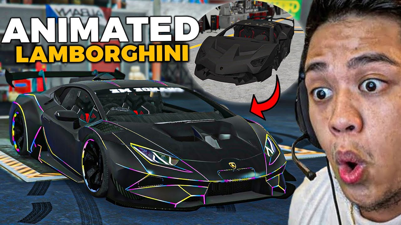 Lumang Abandoned LAMBORGHINI Rebuild - Animated Lambo | GTA 5 - YouTube