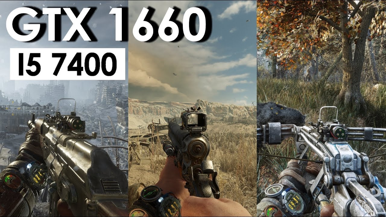 Metro Exodus - Patch 1.0.1.3 | GTX 1660 + i5-7400 | Low vs. Medium vs ...