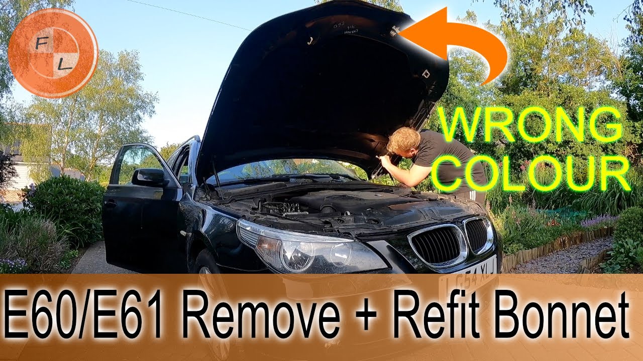 How To Open Bmw E60 Hood