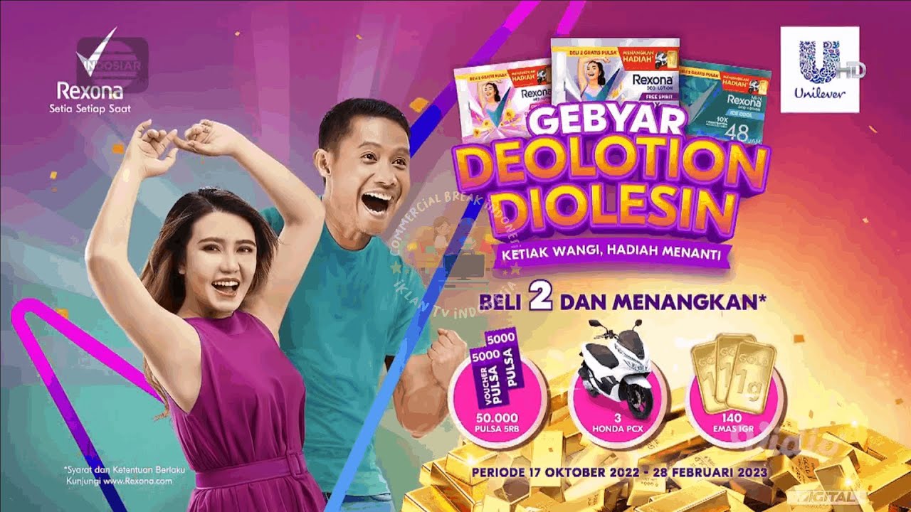 IKLAN REXONA GEBYAR DEOLOTION DIOLESIN • 30s (2022) #ViaVallen - YouTube