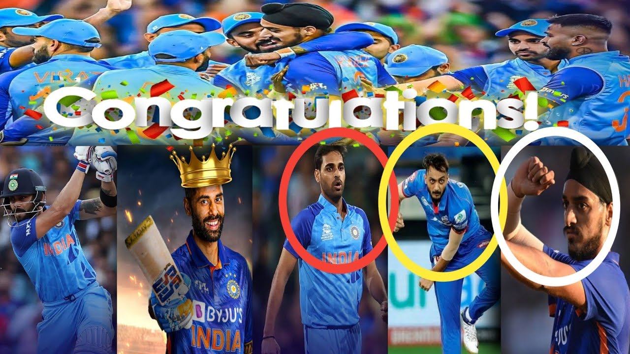 Congratulations India on winning T20 World Cup Against Netherland - YouTube