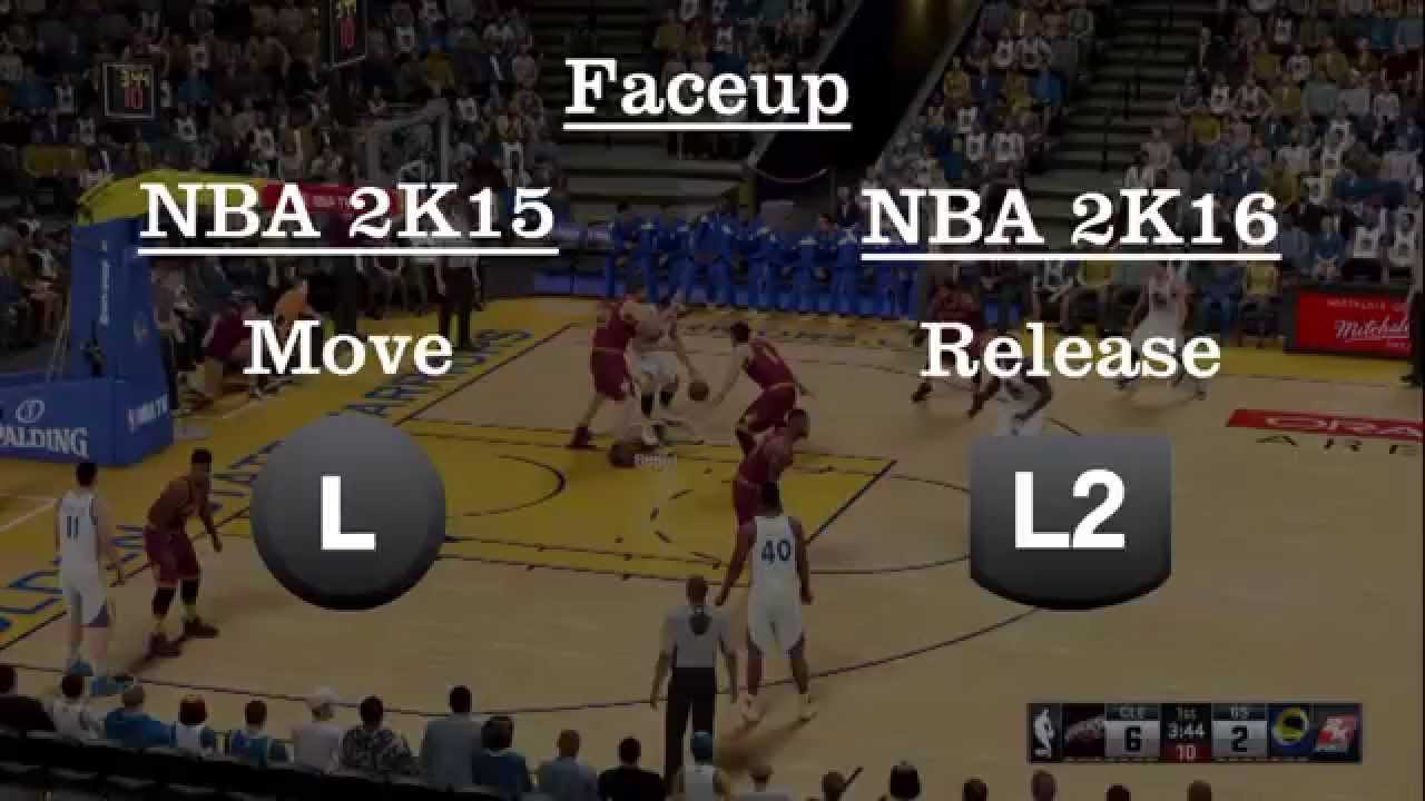 Main Changes in Controls NBA 2K16 (PS4) - YouTube