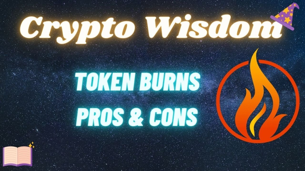 Crypto Wisdom - Token Burns Pros and Cons - YouTube