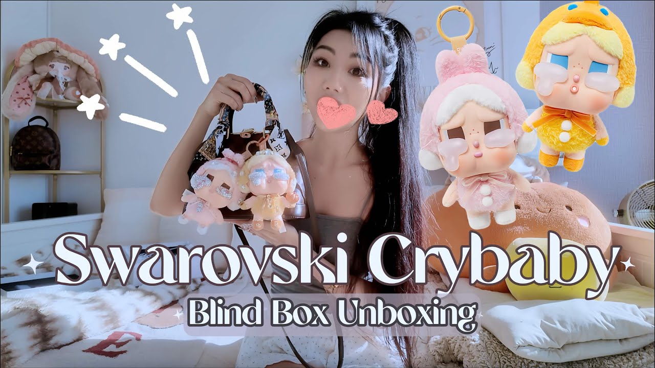 Sparkly Crybaby Unboxing 💎 | Swarovski Crystal “Crying Again” Popmart ...