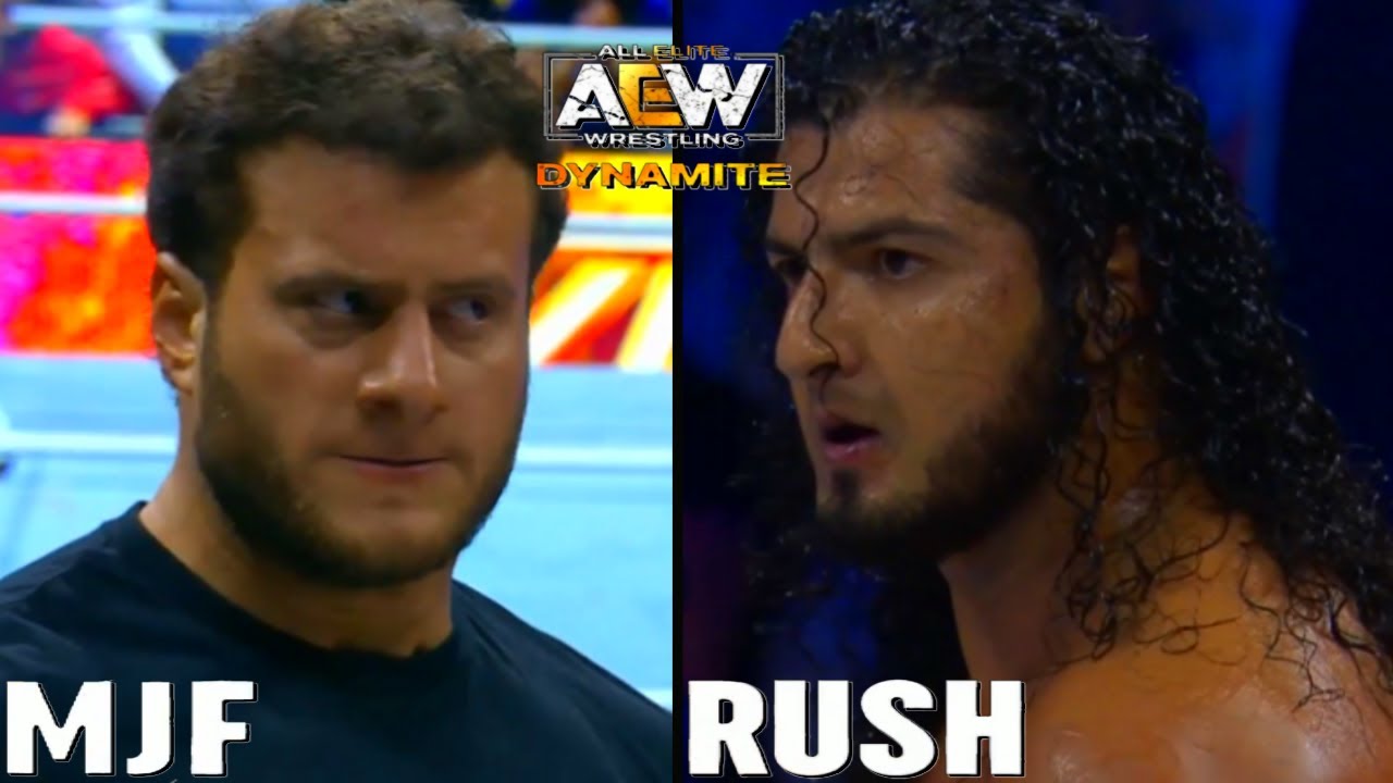 MJF and Rush BRAWL EVERYWHERE - AEW Dynamite(06.12.24) - YouTube