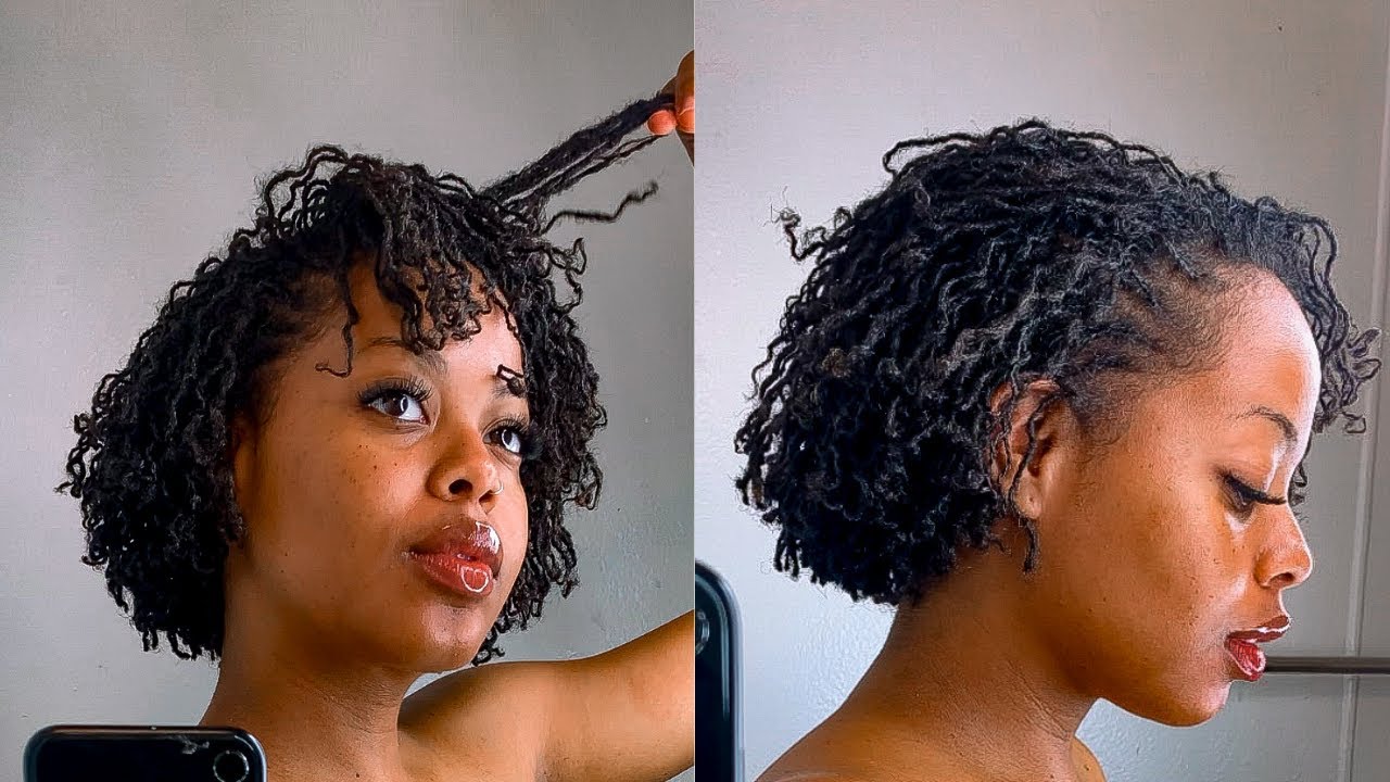 the PERFECT BRAID OUT on MICROLOCS | WATER ONLY | NO MOUSSE NO GEL ...
