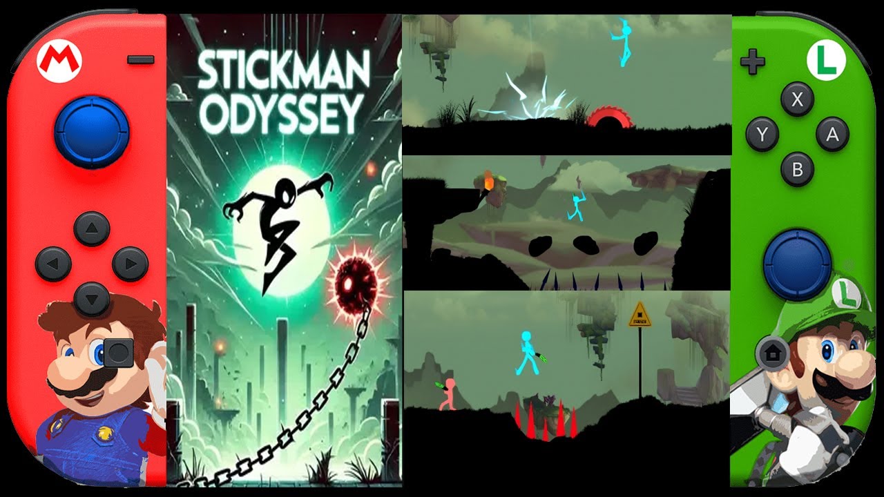 Stickman Odyssey - Gameplay Moments | Fast-Paced Action Platformer ...