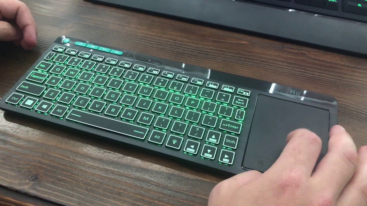 Unboxing: Rii Wireless Keyboard and Trackpad - YouTube