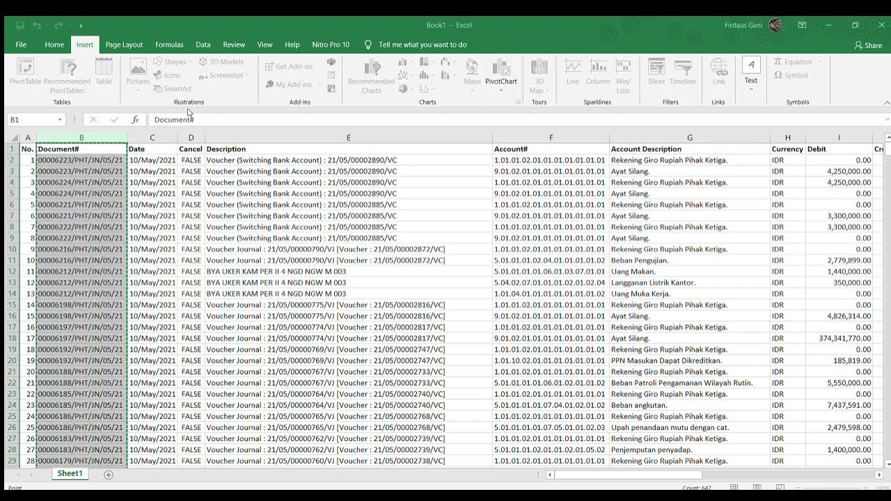 Pivot Table Sederhana - YouTube
