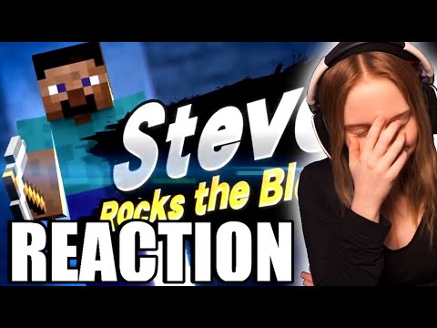 MINECRAFT STEVE IS IN SMASH?! | Reaction | MissClick Gaming
