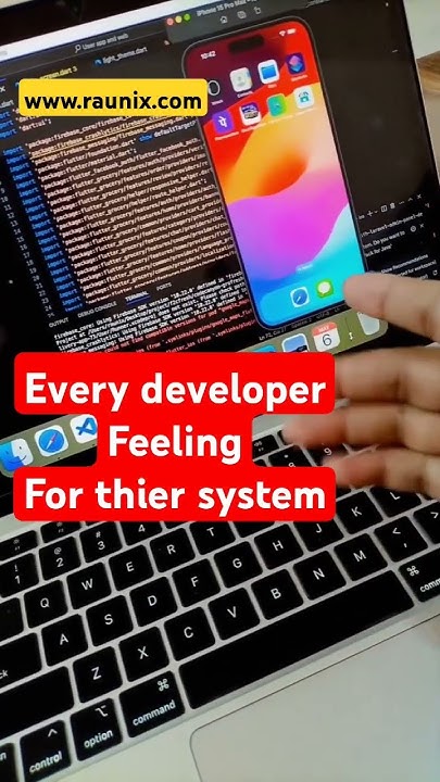 developers feeling for thier system #raunix #raunixtechservice #app #developer - YouTube