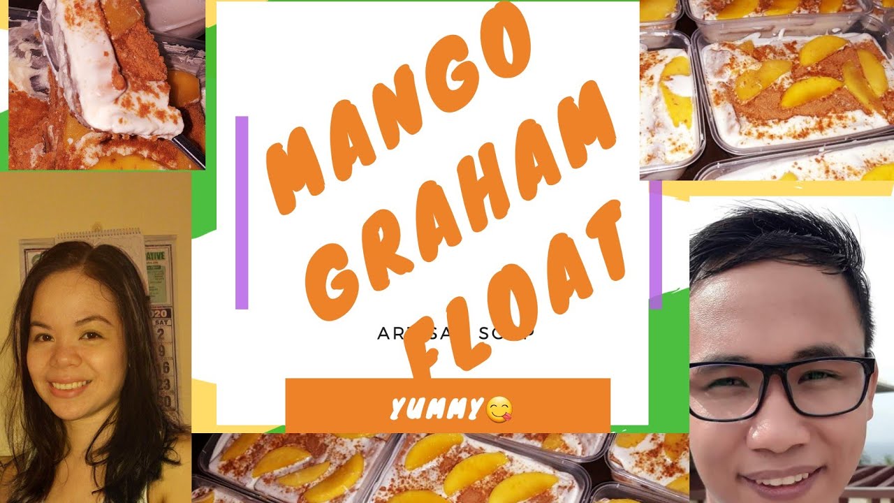 How to make mango graham float | Paano | New discovery | Dessert | food ...