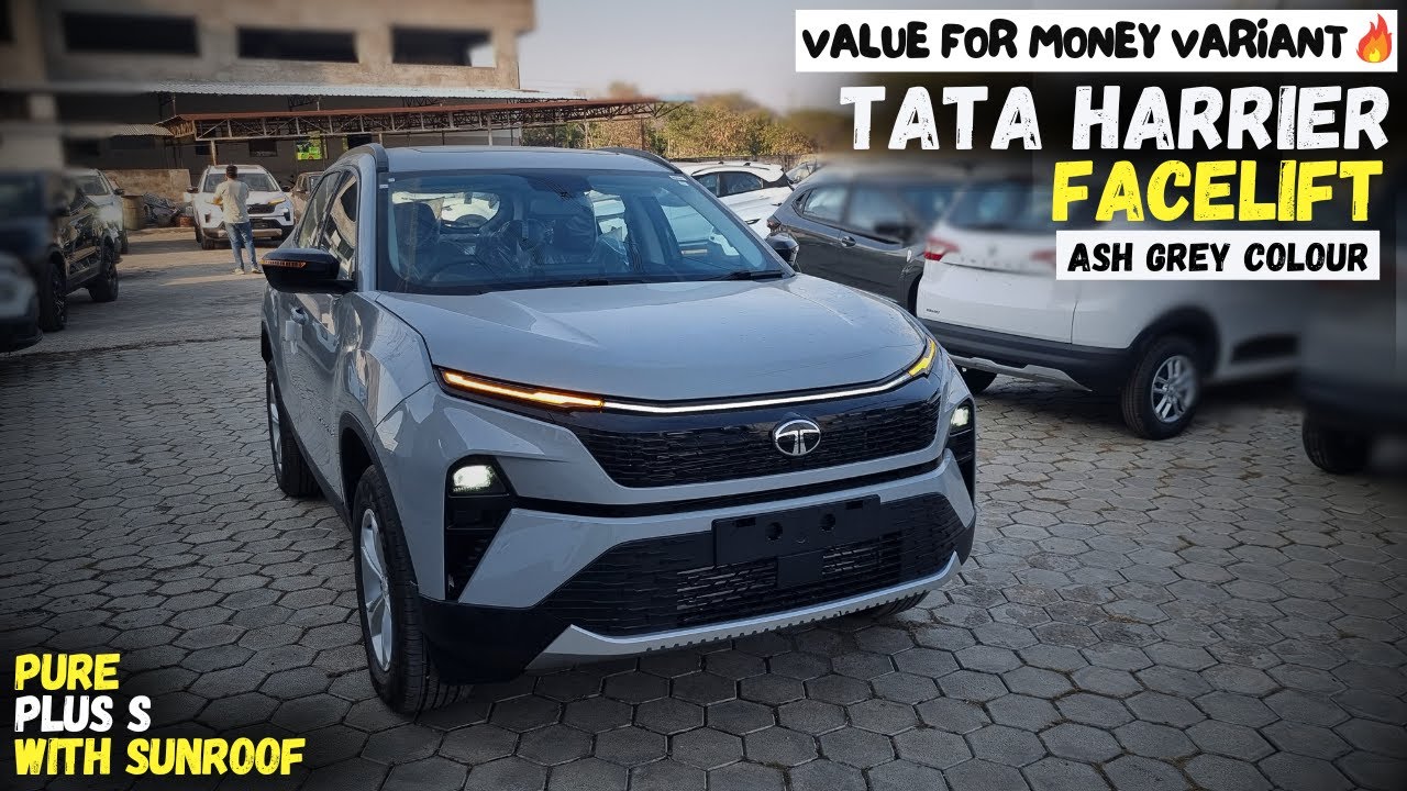 All new Tata Harrier Pure Plus S 2024 walkaround & Review Hindi ...