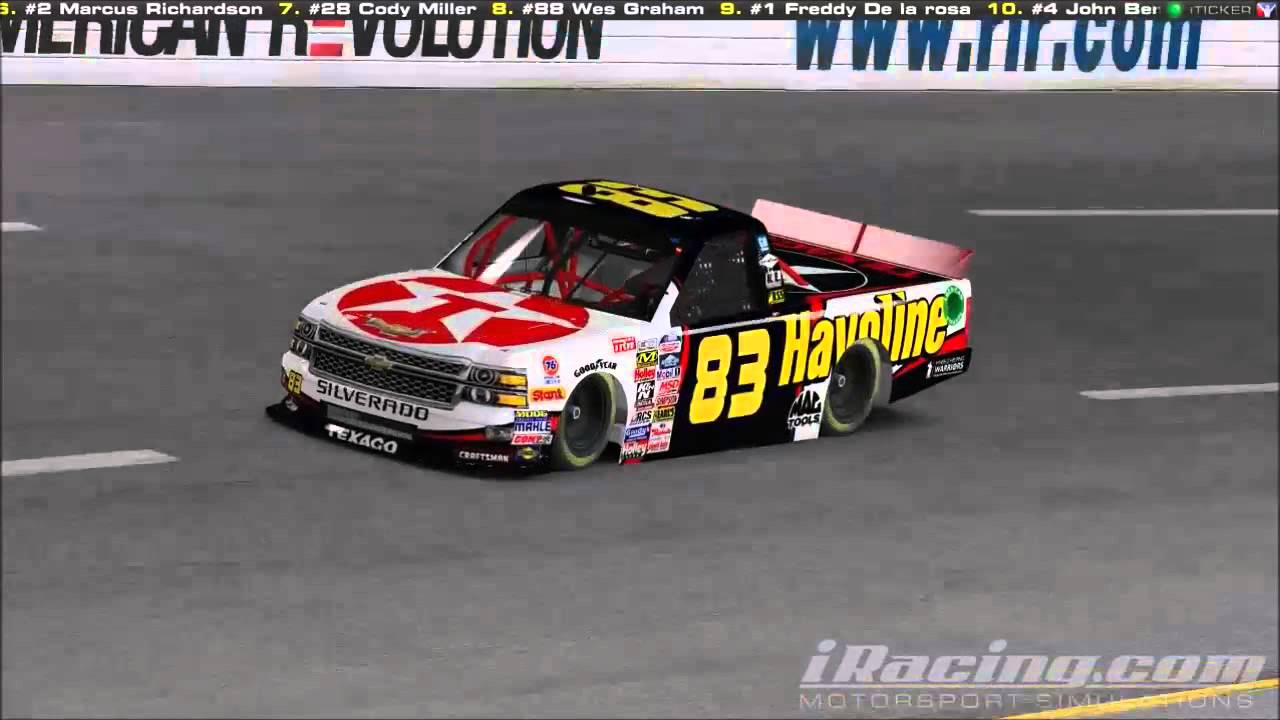NORC 2015 iRacing Richmond 100 | NASCAR Truck Series - YouTube