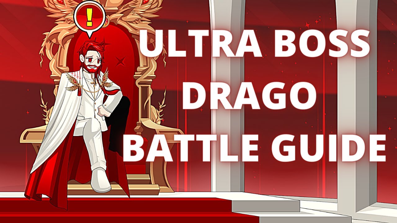 AQW NEW ULTRA BOSS - ULTRA DRAGO BATTLE GUIDE + DAMAGE BOOSTING WEAPONS ...