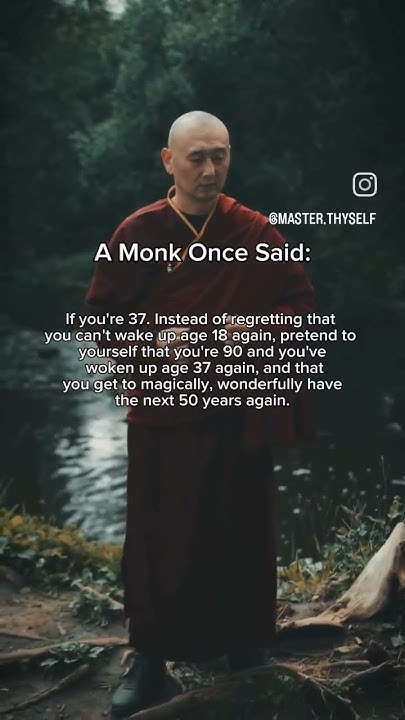 A Monk Once Said #wisdom #daily #motivation #monk #words #change #foryou - YouTube