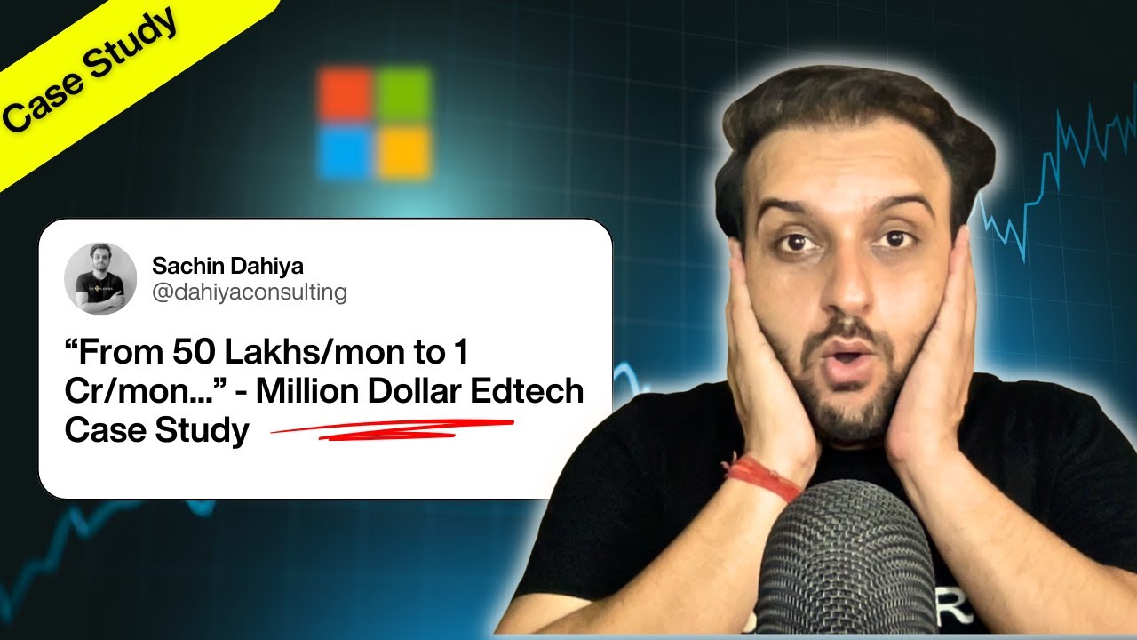 Million Dollar Edtech Case Study - Journey to ₹1Cr/Month - YouTube