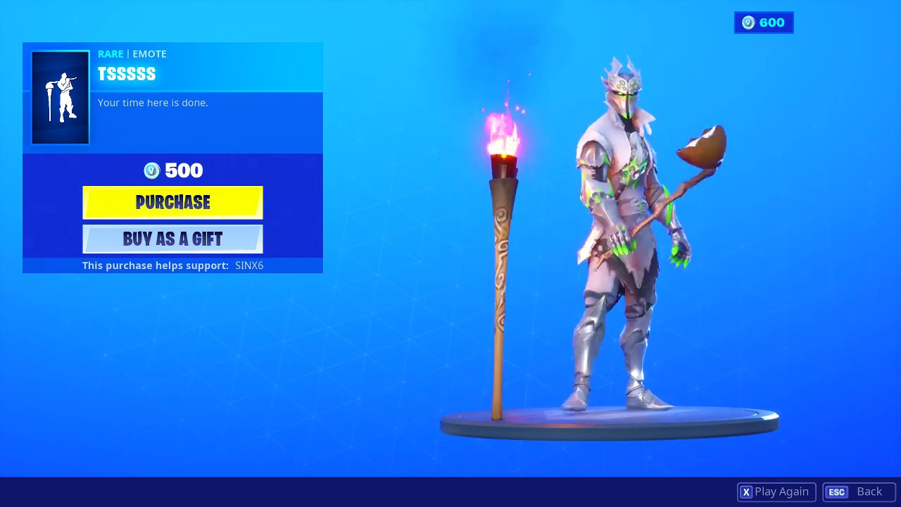 NUEVO BAILE "TSSS" EN FORTNITE | TEMPORADA 10 - YouTube