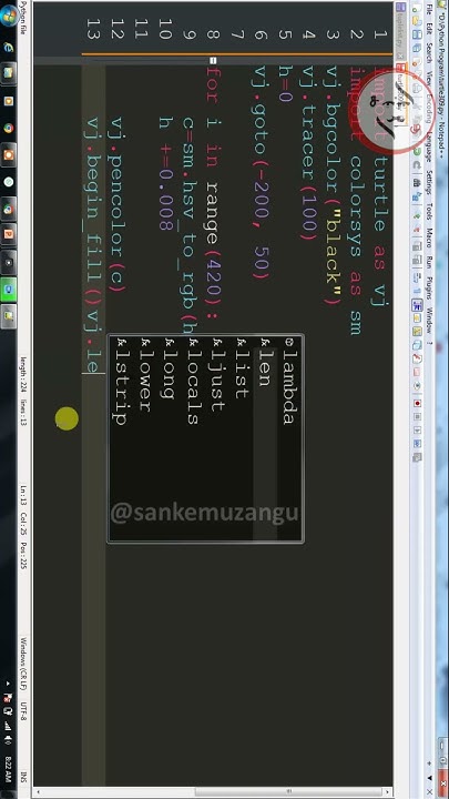 Python Turtle Graphics Design Using Import Colorsys Shorts Ytshorts Pythonturtle Youtube