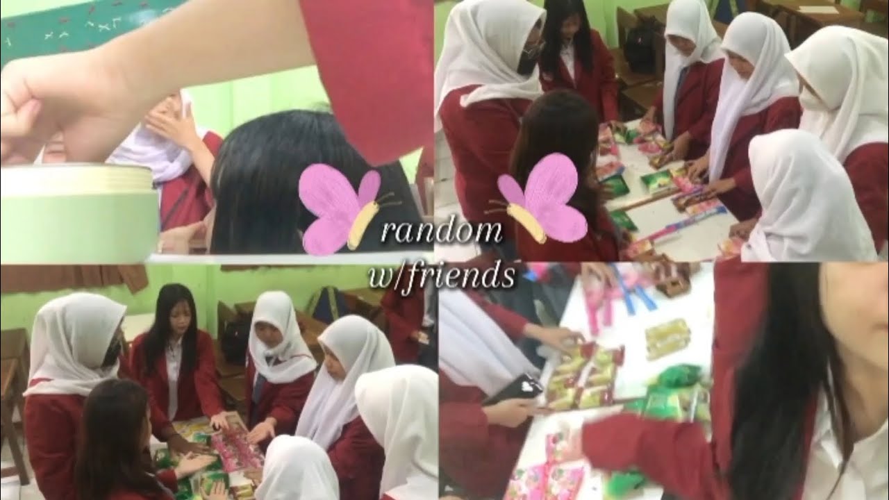 ─୨ৎ RANDOM🍟: tukar snack, ngobrol bareng teman-teman - YouTube